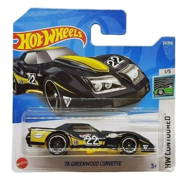 Hot Wheels '76 Greenwood Corvette - DiecastBG